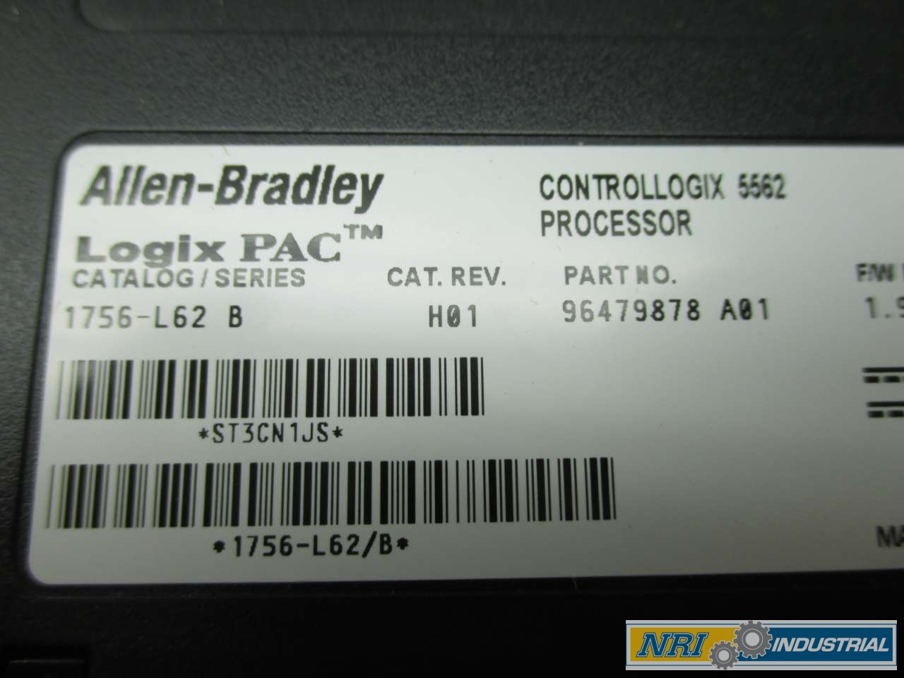 Allen Bradley 1756-L62 Controllogix 5562 Cpu Processor Ser B | eBay