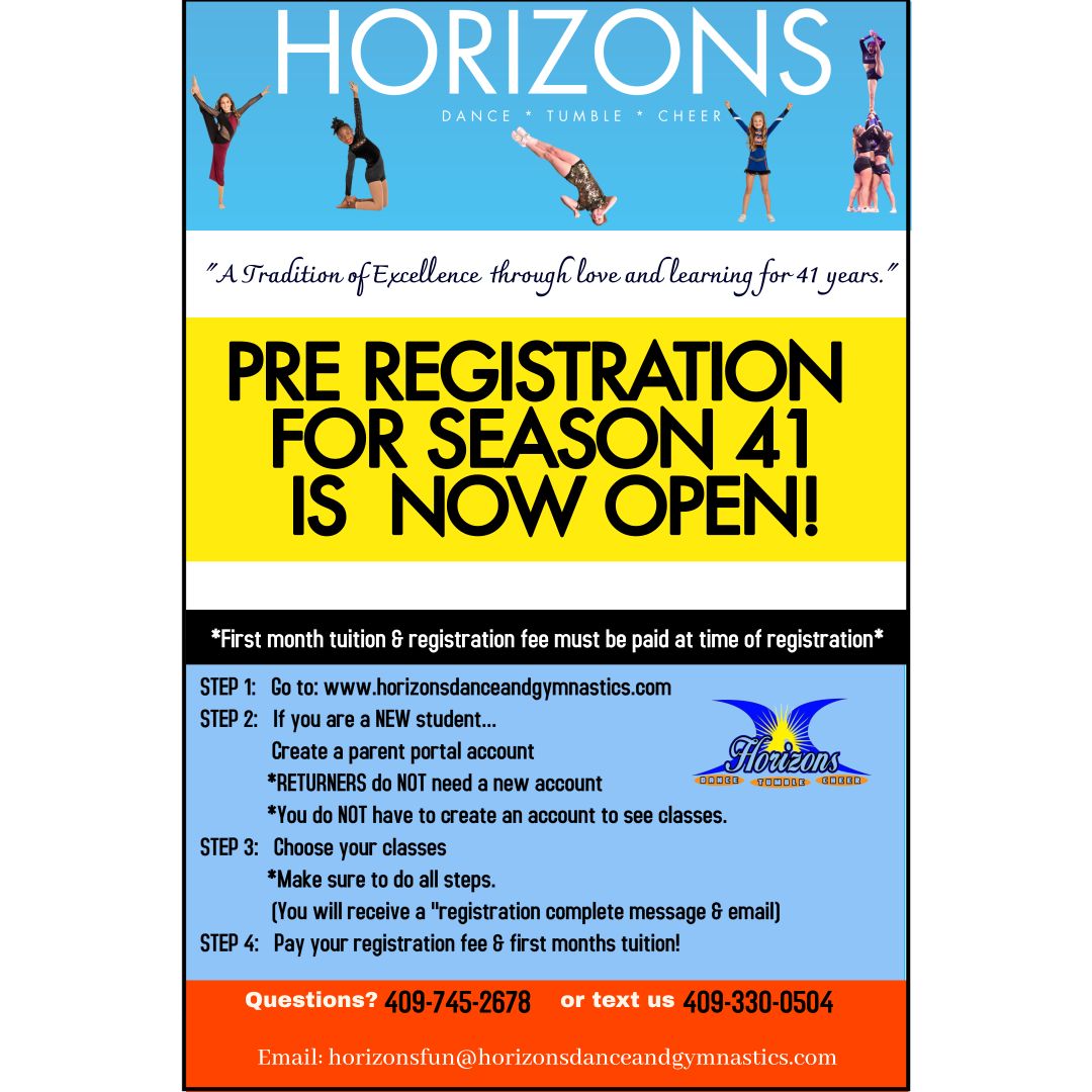 Horizons Dance, Tumble, Cheer
