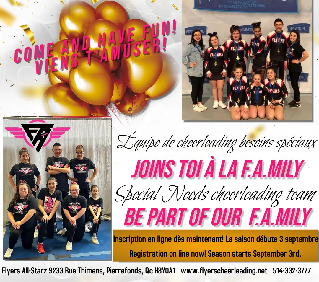 Flyers Cheerleading - Flyers All-Starz MONTREAL