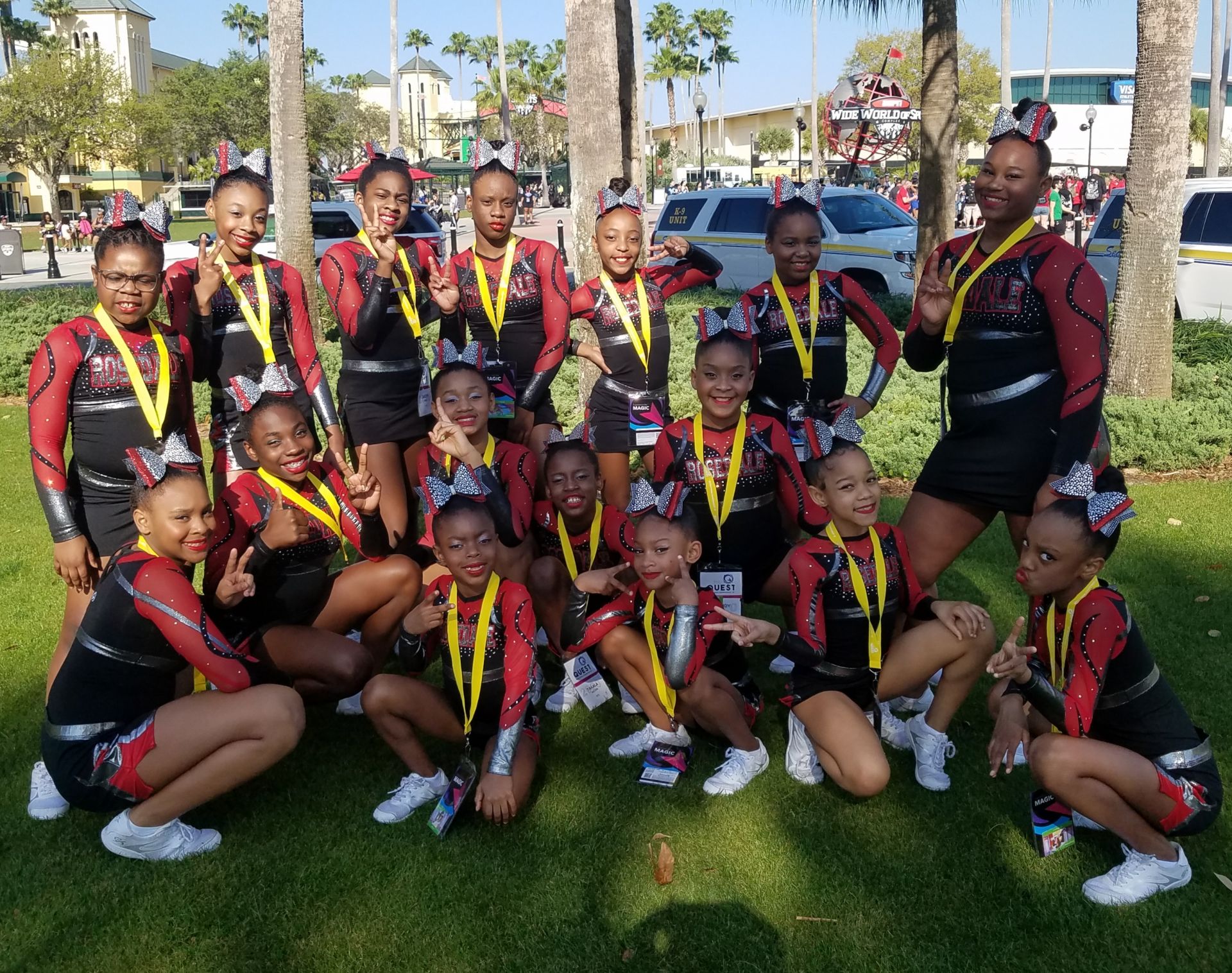 Rosedale Tigers Cheer - Photos