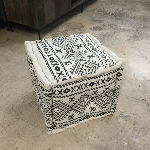 Square Pouf - Nadeau Charleston