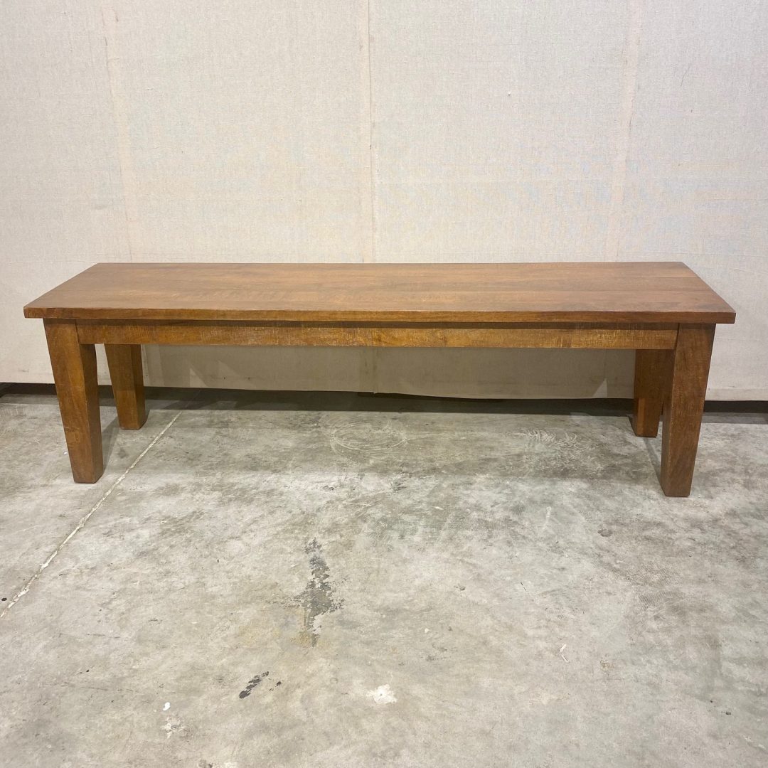 Woven Seat Bench - Nadeau Charleston