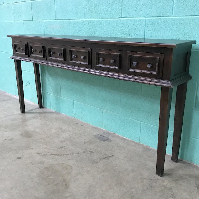 Six-Drawer Console Table - Nadeau Dallas