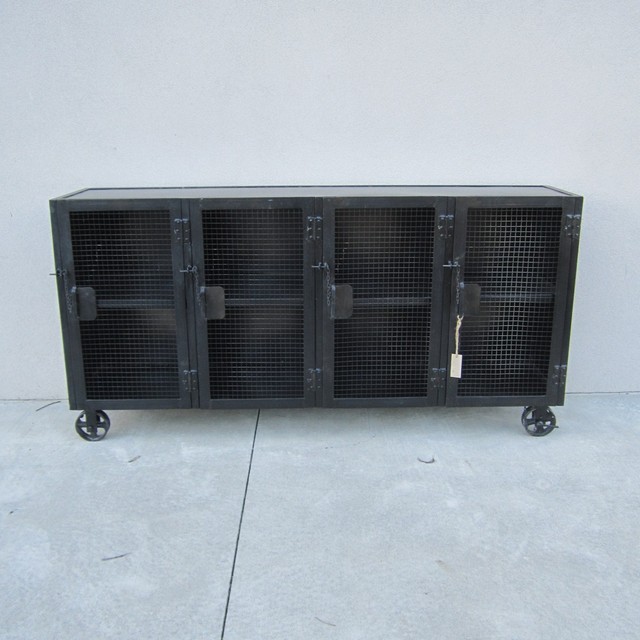 Industrial Buffet on Wheels - Nadeau Dallas