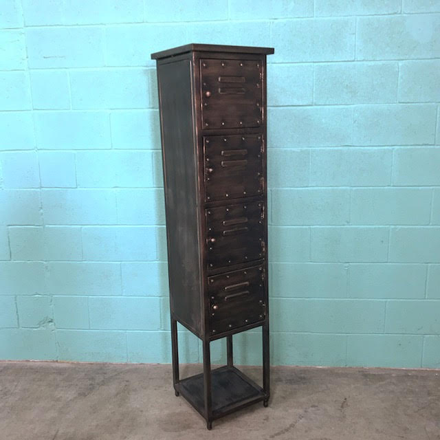 Iron Locker Cabinet - Nadeau Dallas