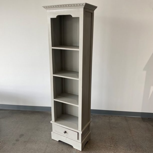 Narrow Bookcase with One Drawer - Nadeau Minneapolis