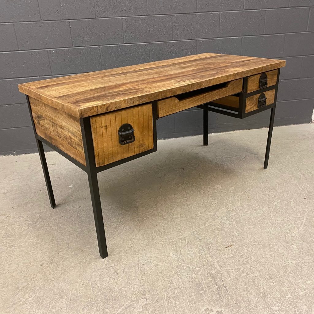 Iron & Wood Desk - Nadeau Nashville