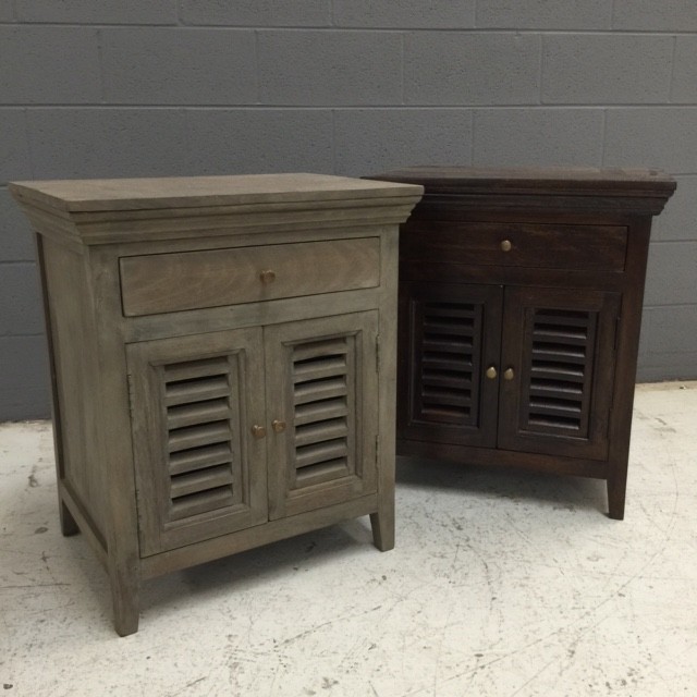 Shutter Bedside Table - Nadeau Nashville