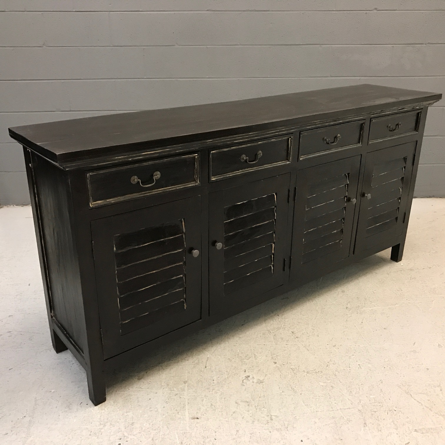 Buffet Shutter With Four Doors - Nadeau Nashville