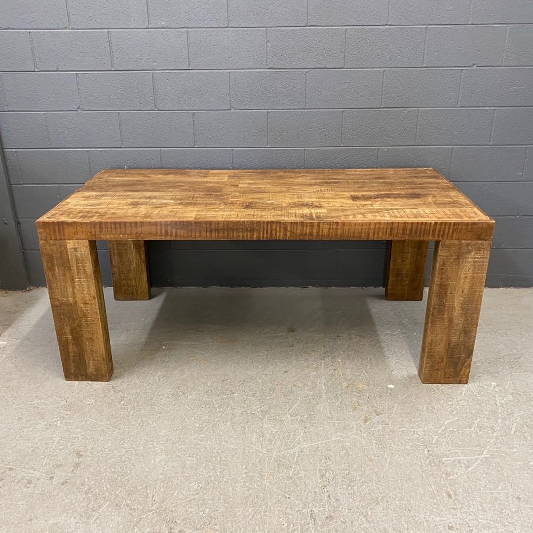 Reclaimed Wood Side Table - Nadeau Nashville