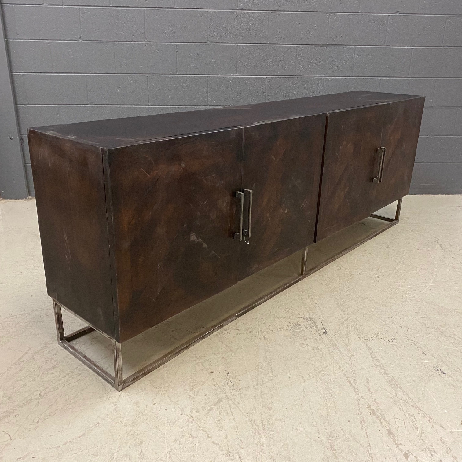 Iron Wood Four Door Sideboard - Nadeau Nashville