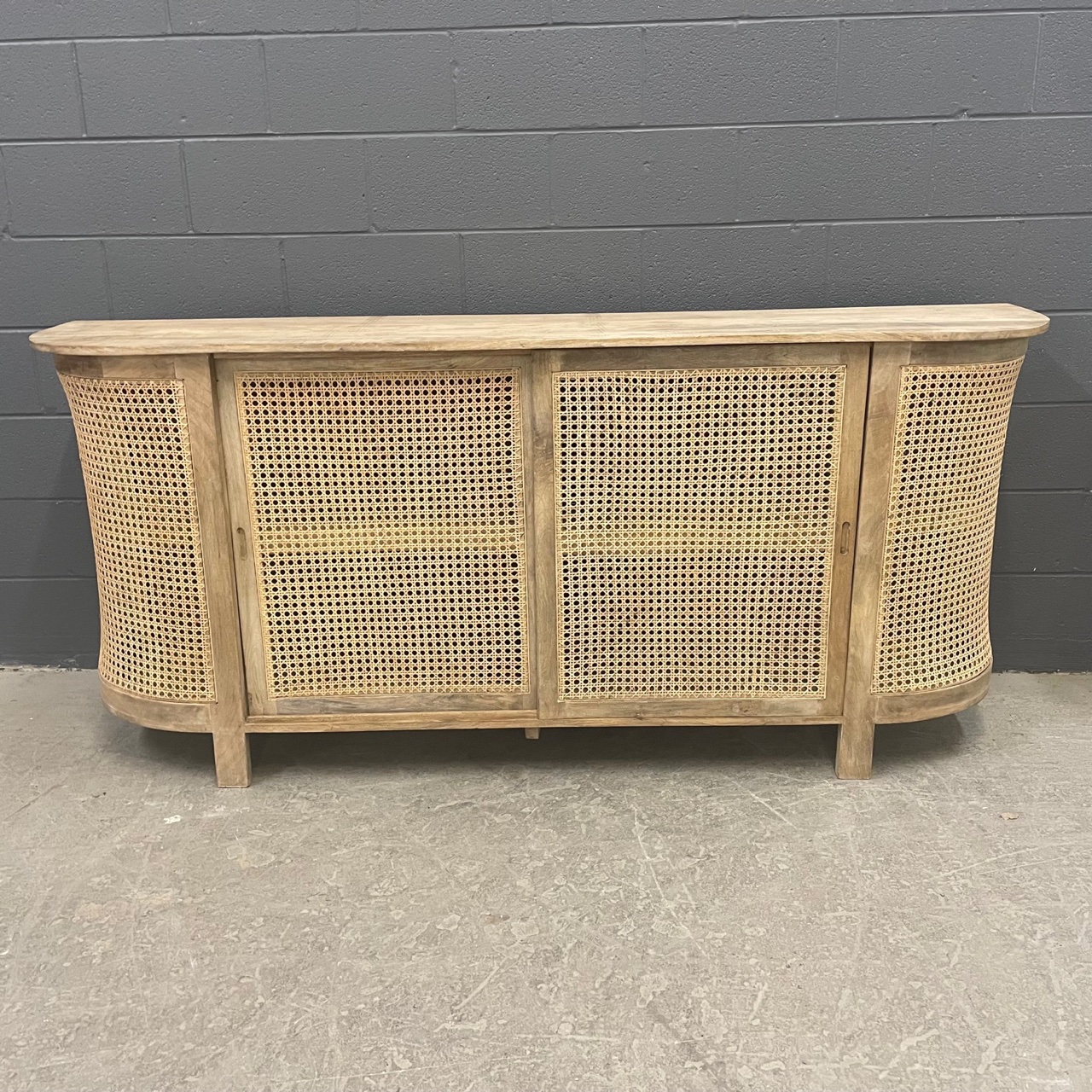 Caned sideboard store