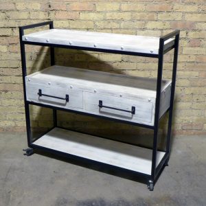 Server Trolley with Drawers - Nadeau Raleigh