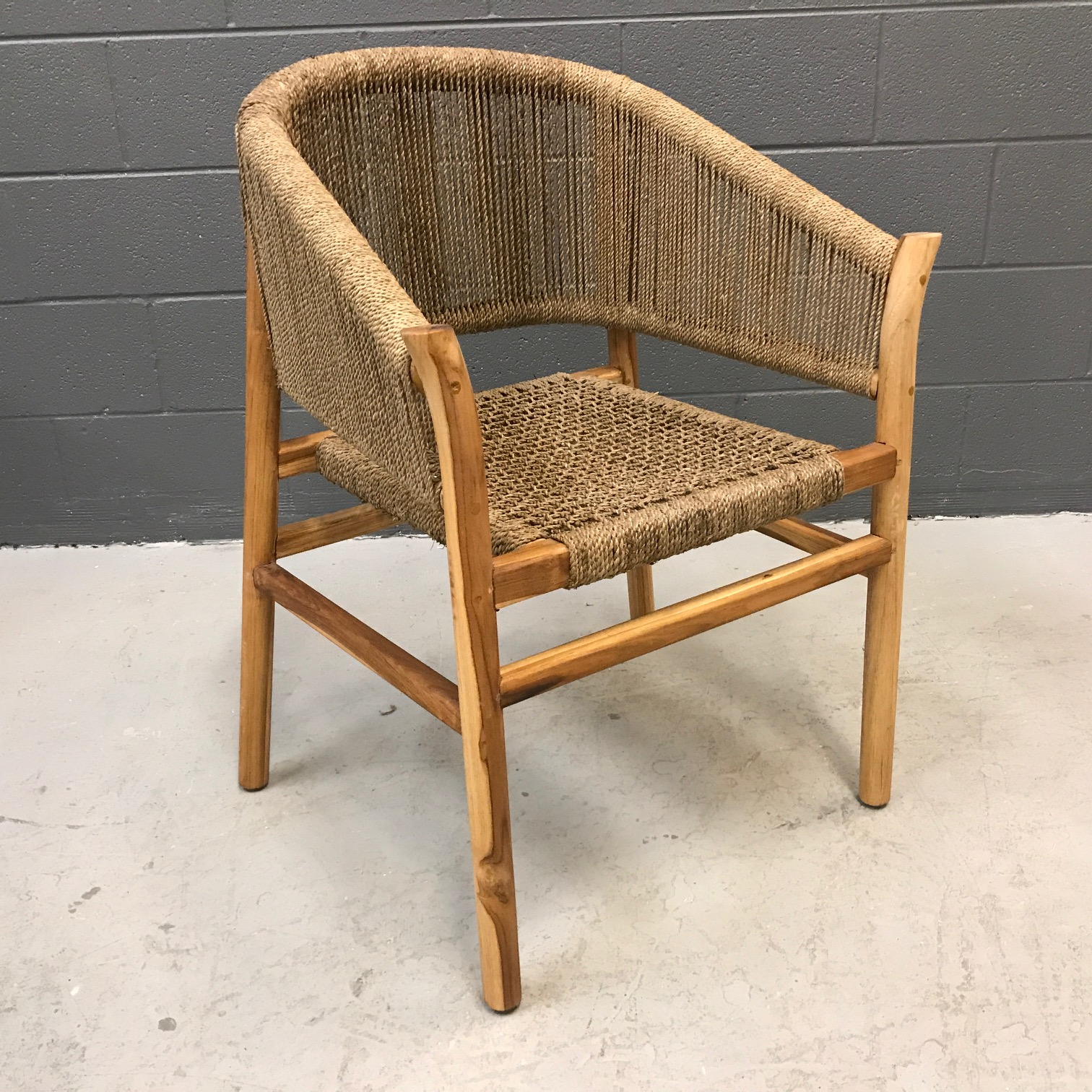 Rope Side Chair - Nadeau Raleigh