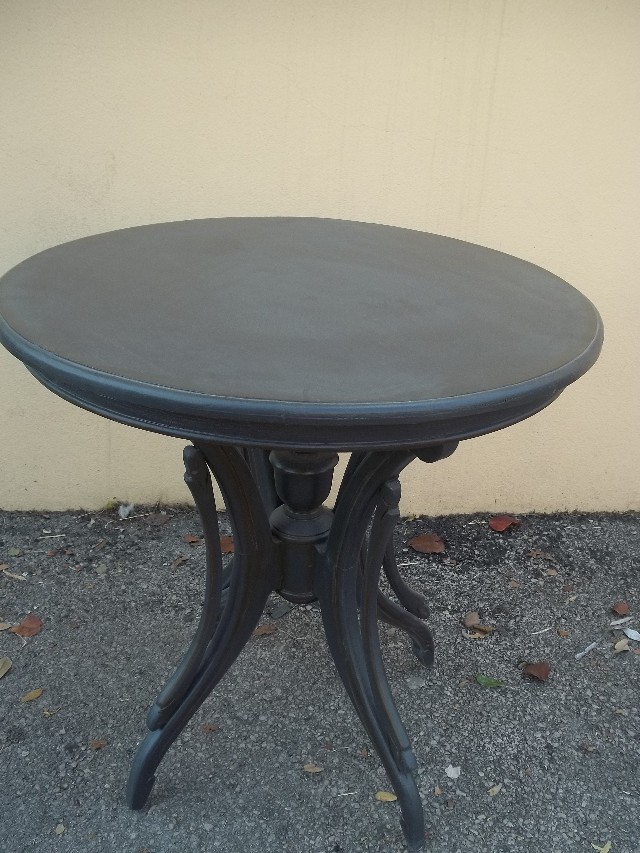 Ornate Round Wine Table - Nadeau Austin