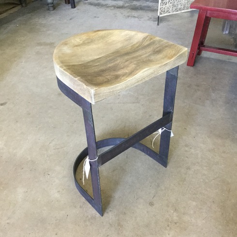 Iron Counter Stool - Nadeau Indianapolis