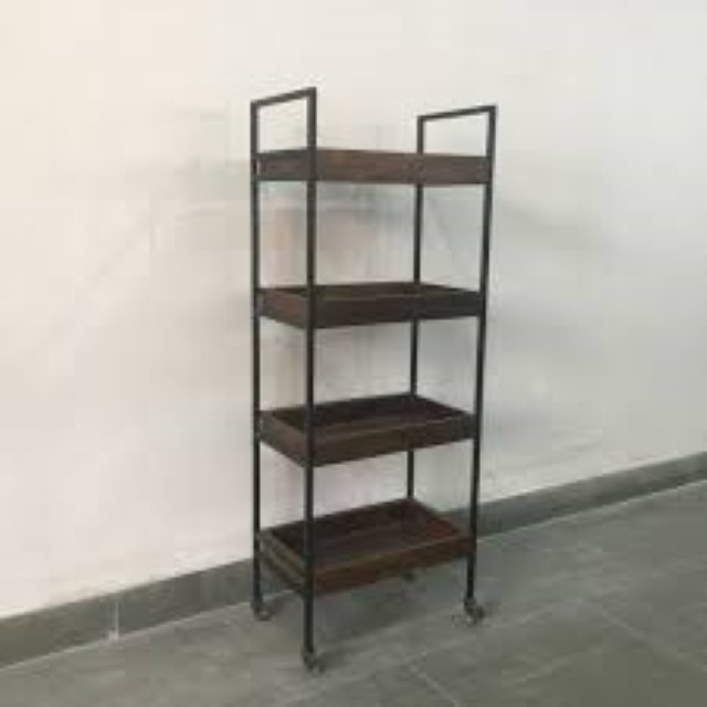 Iron Bookcase - Nadeau Tampa