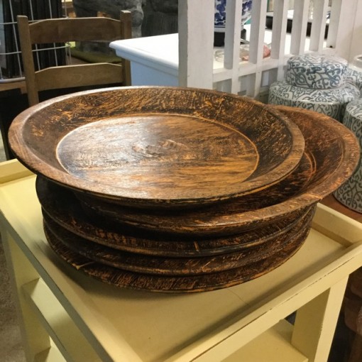 Round Wood Platter - Nadeau Miami