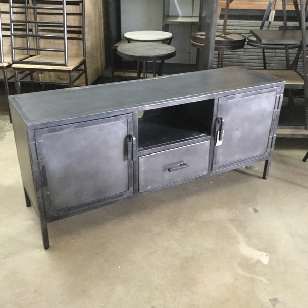 Iron Media Stand - Nadeau Miami