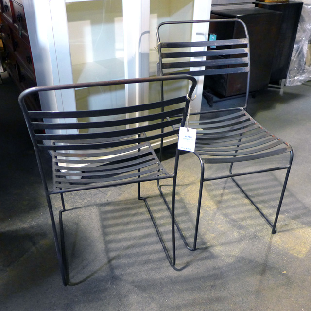 Stacking Iron Chair - Nadeau Chicago