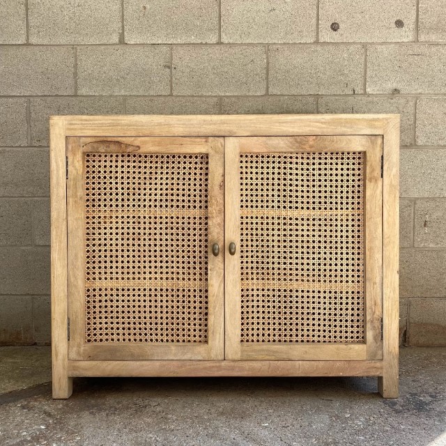 Two Door Buffet with Cane Door - Nadeau Chicago