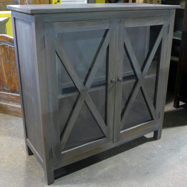 Glass Front Buffet With Two Doors - Nadeau Chicago