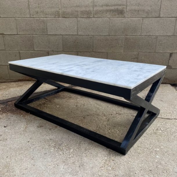 Bone & Wood Side Table - Nadeau Chicago