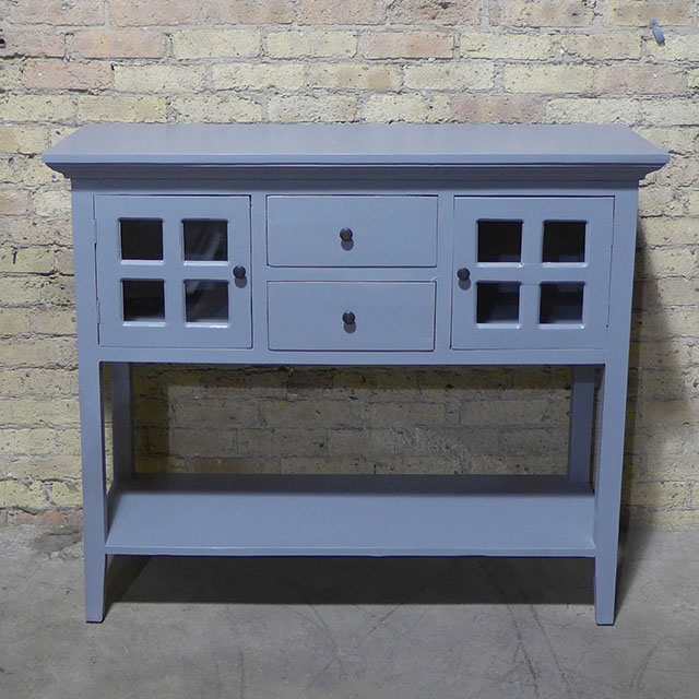 Console with Glass Doors - Nadeau Chicago
