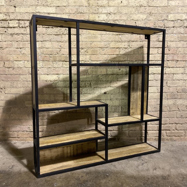 Iron & Wood Shelf - Nadeau Chicago