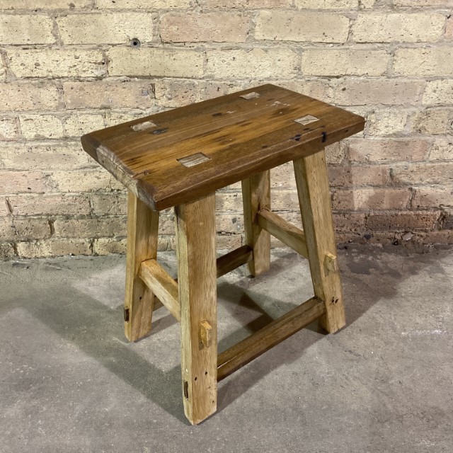 Reclaimed Stool - Nadeau Chicago