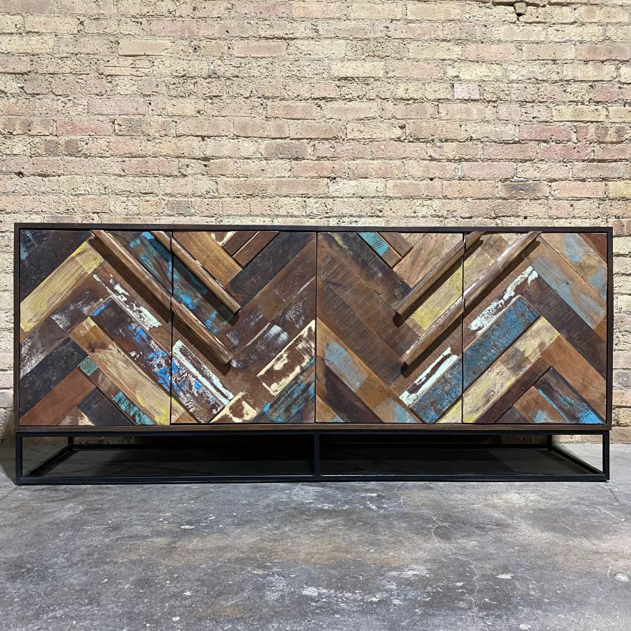 Herringbone Buffet - Nadeau Chicago