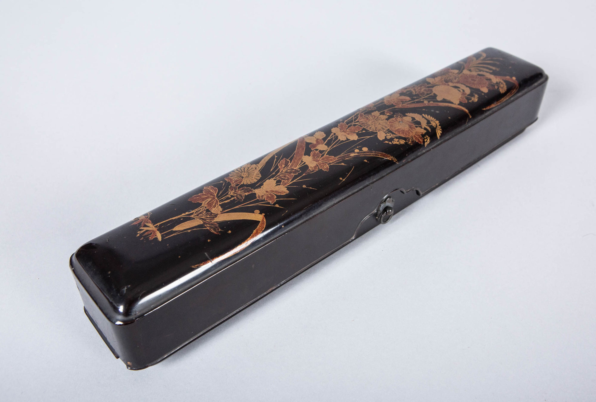 Japanese 18th Century Lacquer Lute Box - Naga Antiques