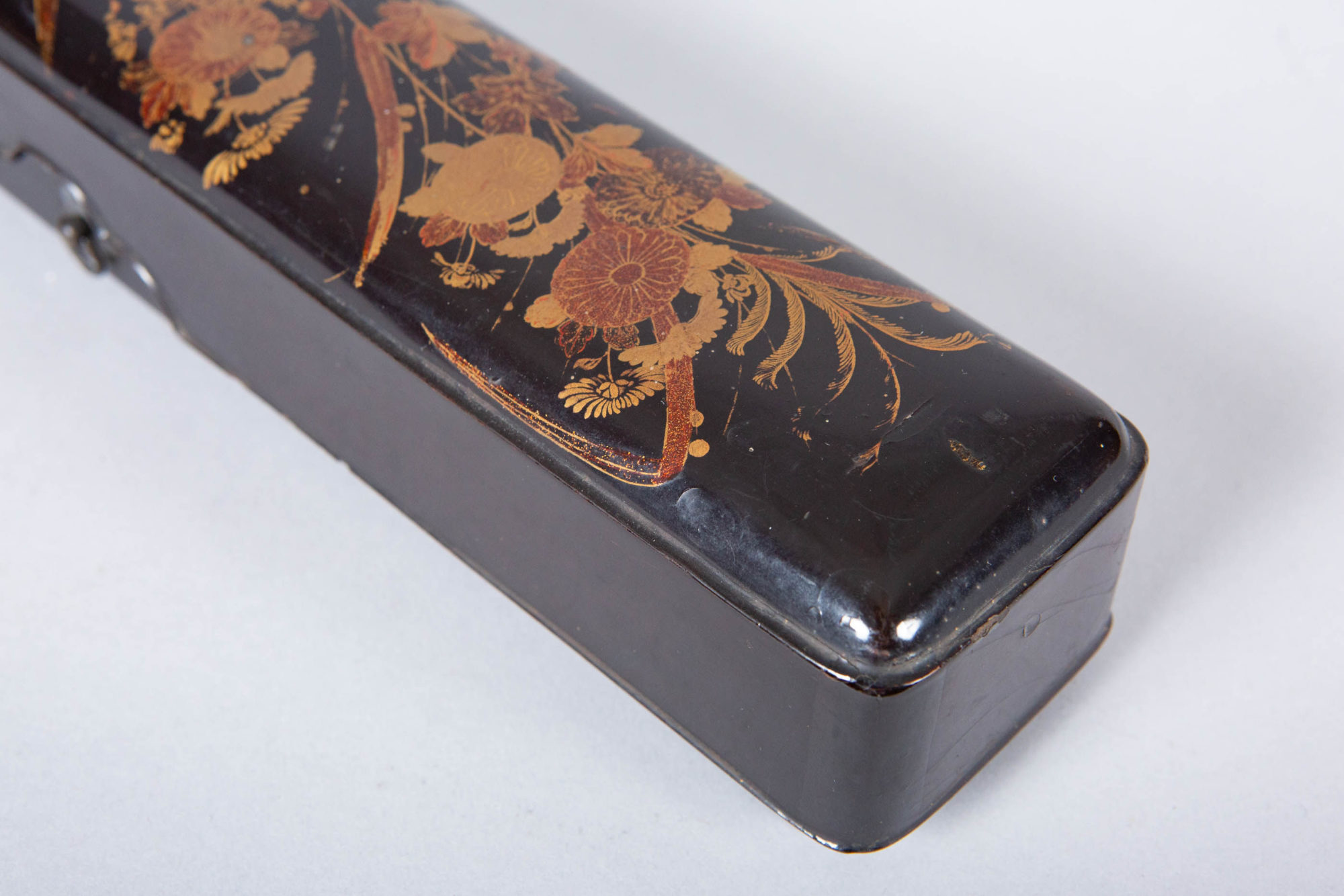 Japanese 18th Century Lacquer Lute Box - Naga Antiques