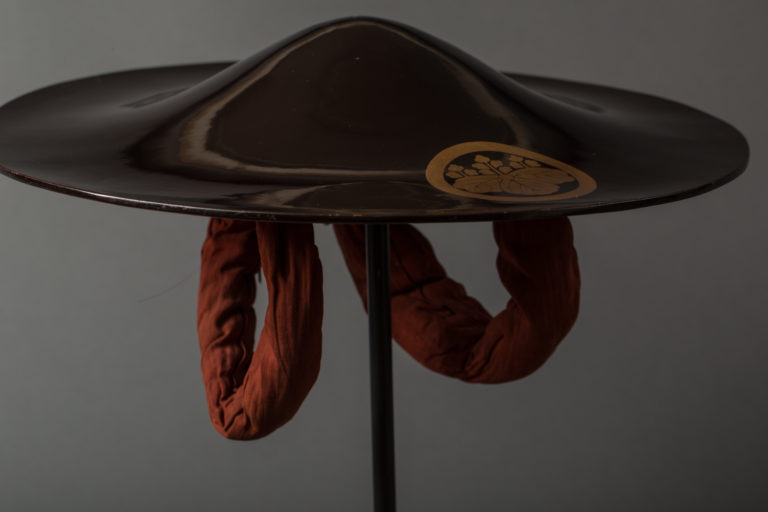 Japanese Antique Ceremonial Samurai Hat - Naga Antiques