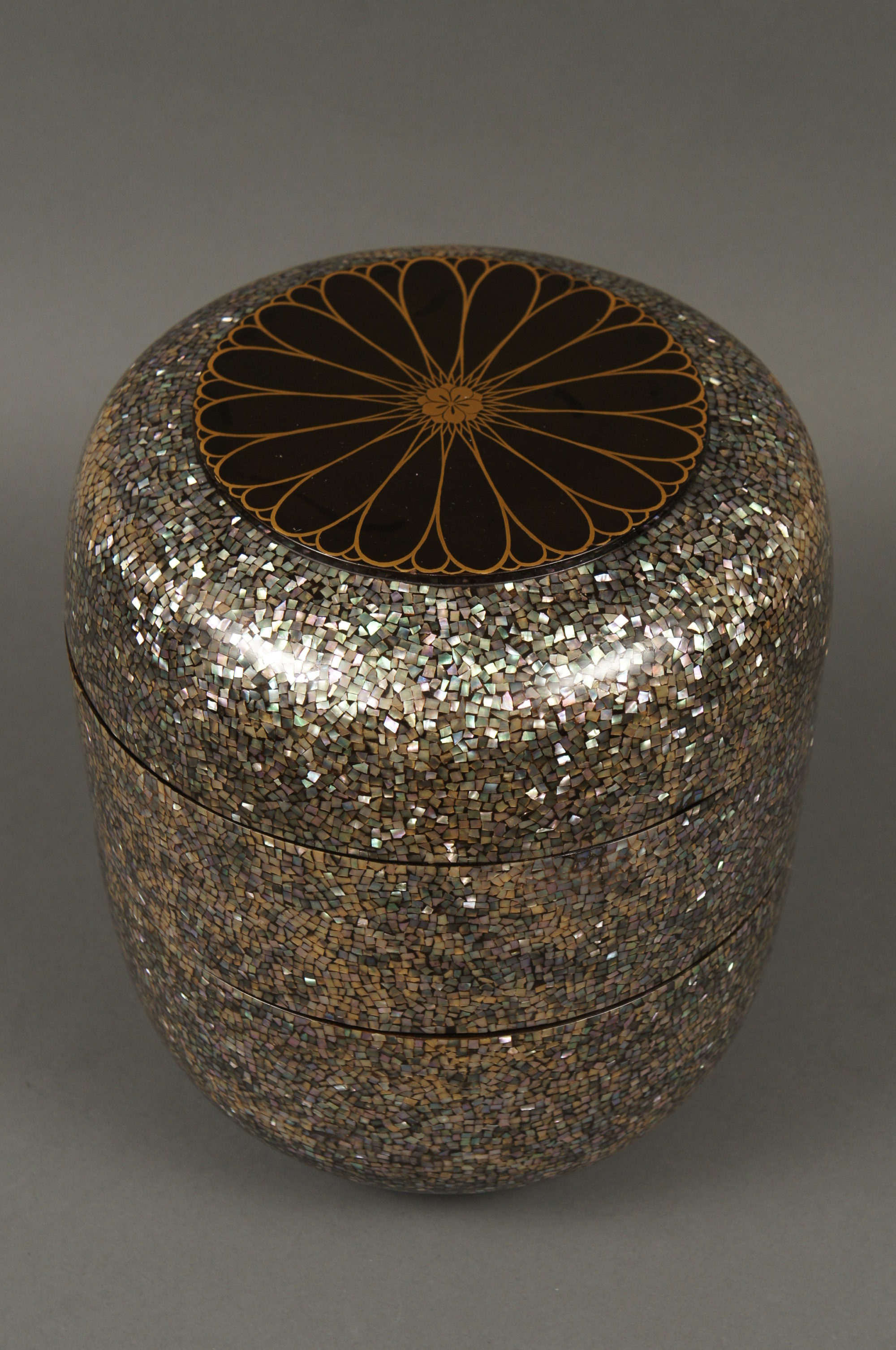 Japanese Antique Lacquer Stacking Food Storage Box (Jubako) - Naga Antiques