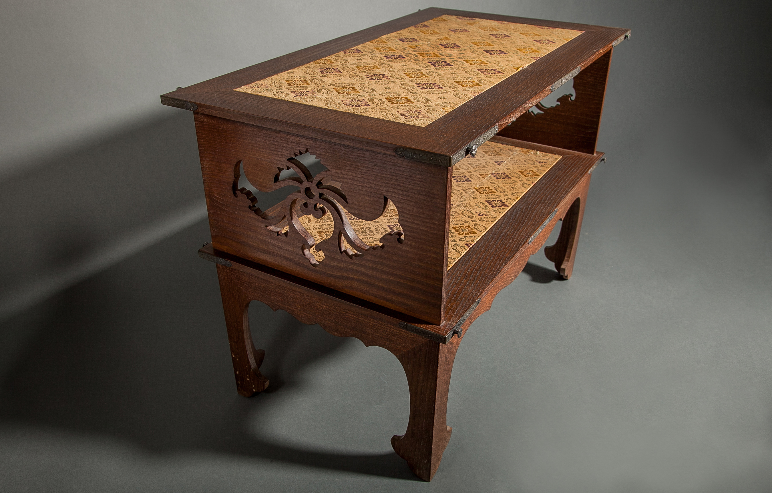 Japanese Musician's Lute Stand - Naga Antiques