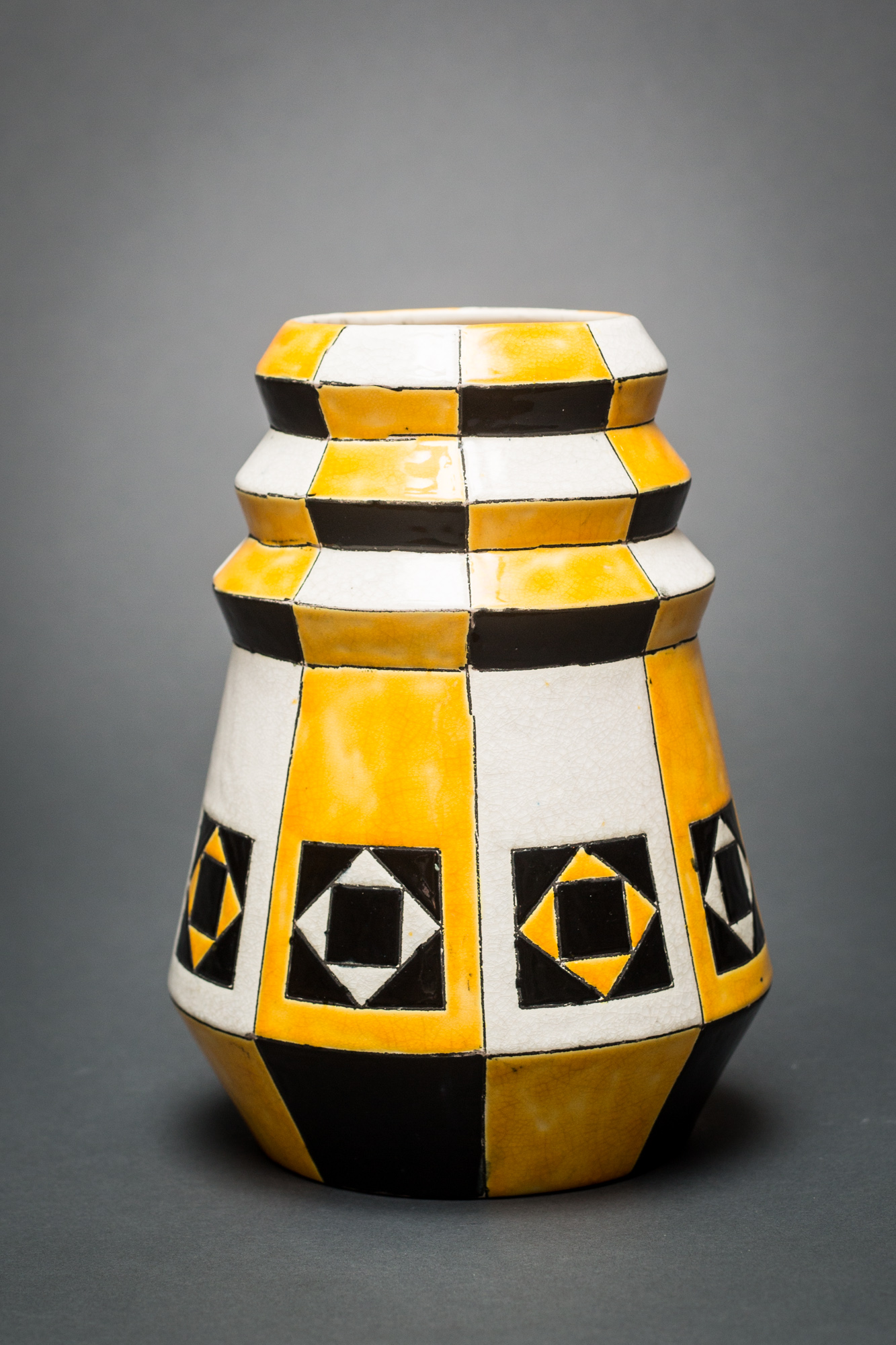 Keramis Abstract Ceramic Vase - Naga Antiques