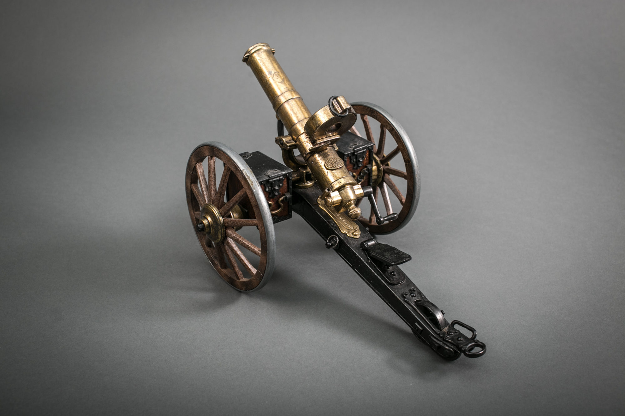 Model of European Cannon - Naga Antiques