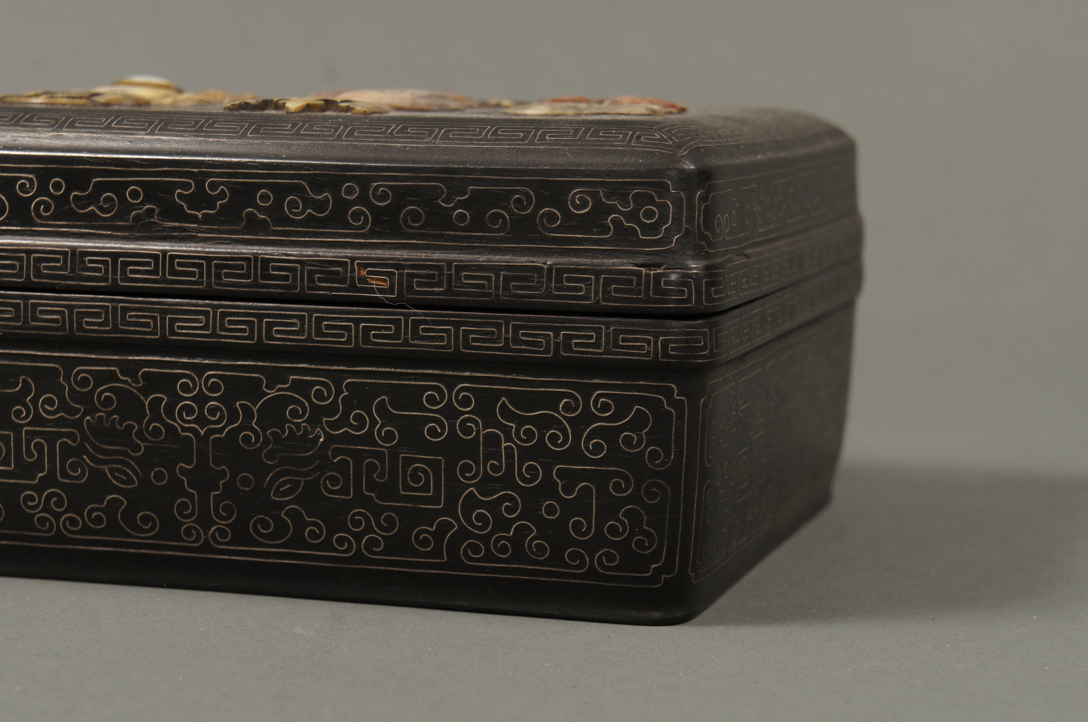 Pair of Ebony Wood Boxes - Naga Antiques
