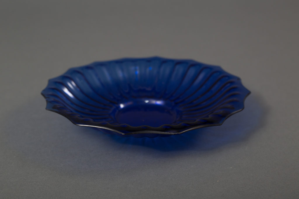 Set of Seven Multi-Color Glass Plates - Naga Antiques