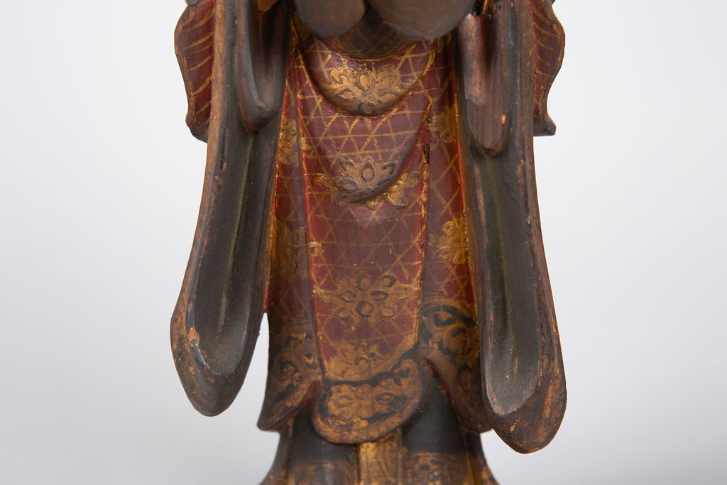 16th Century Japanese Sculpture of a Buddhist Tenbu - Naga Antiques