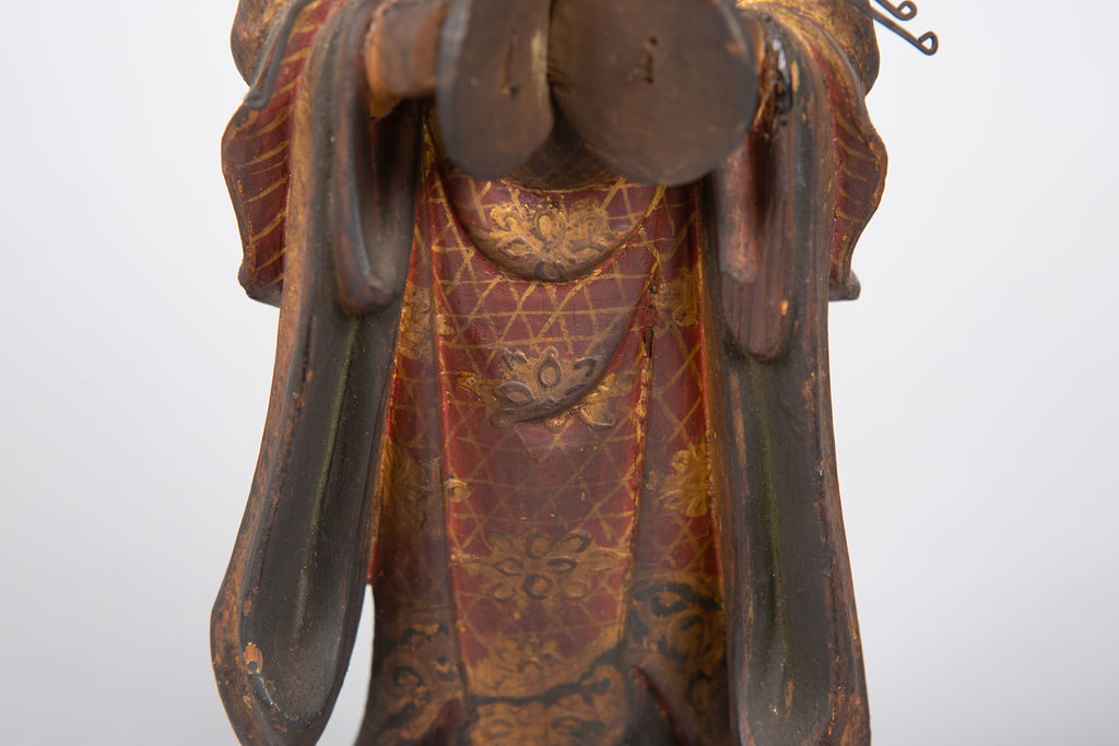 16th Century Japanese Sculpture of a Buddhist Tenbu - Naga Antiques