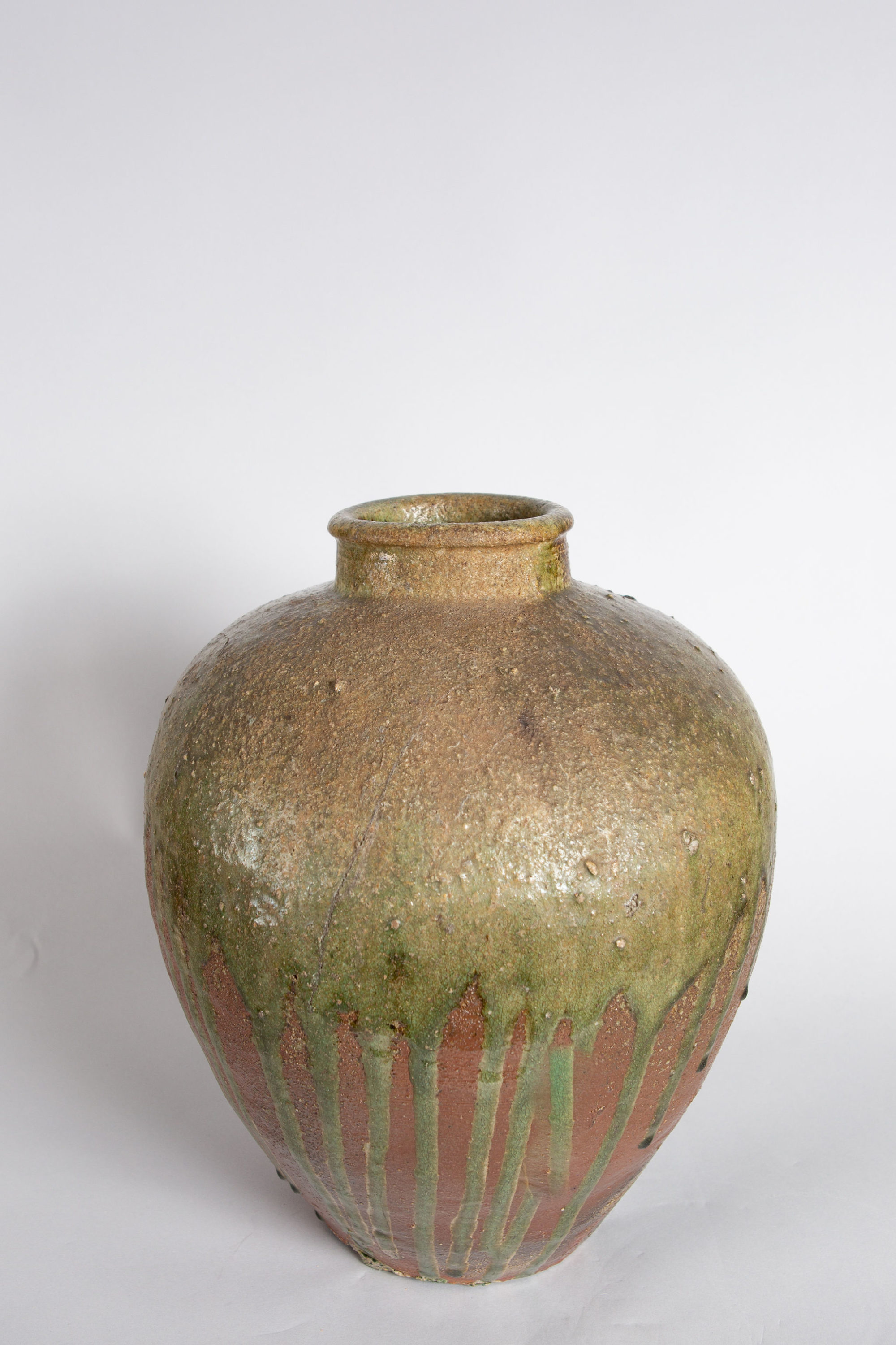Tamba Storage Jar (Tsubo) - Naga Antiques