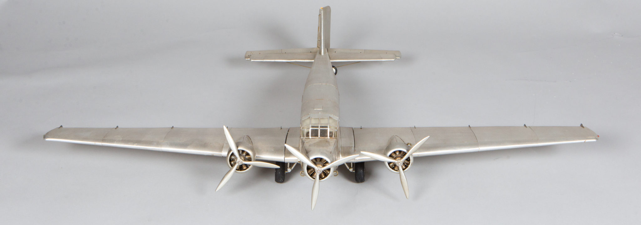 Fokker 1938 Trimotor Model Airplane - Naga Antiques