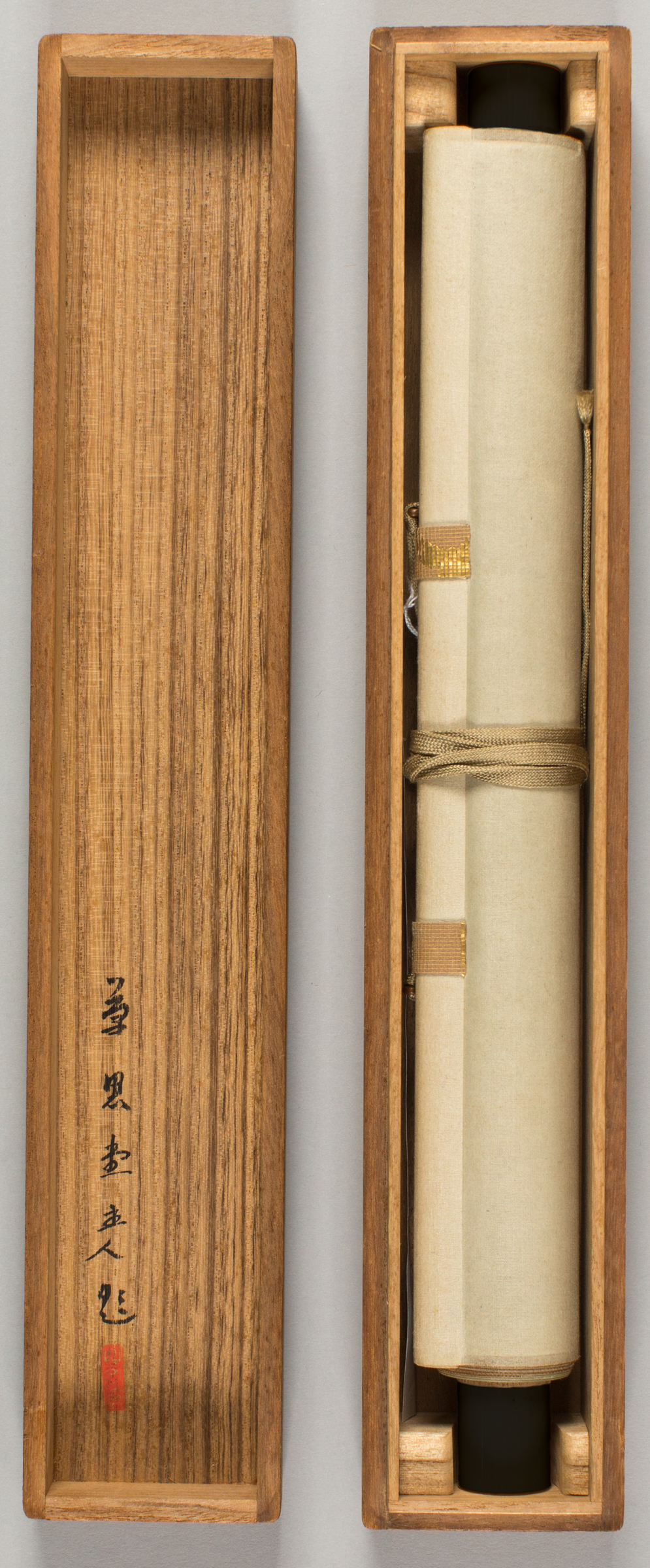 Japanese Antique Scroll of Crickets - Naga Antiques