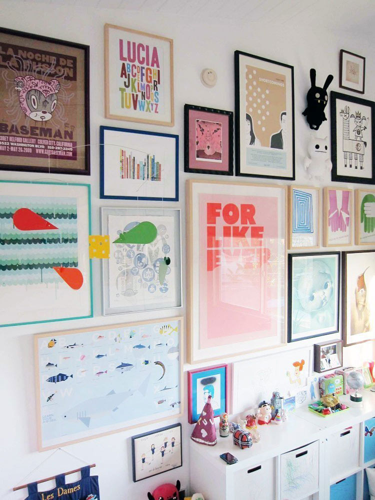 Creative Gallery Wall Ideas