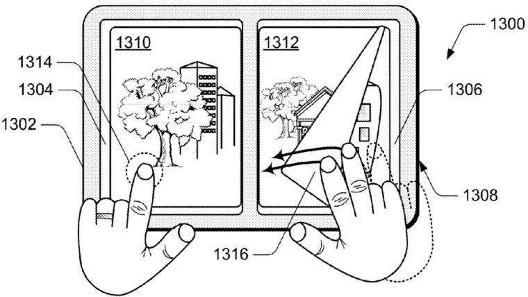 Microsoft has requested the renewal of a multi-device combined screen ...