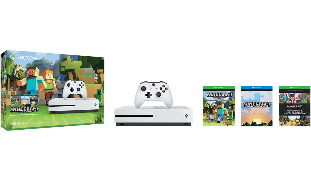 Deal: Xbox One S Minecraft Favorites Bundle (500GB) for as low as $234 ...
