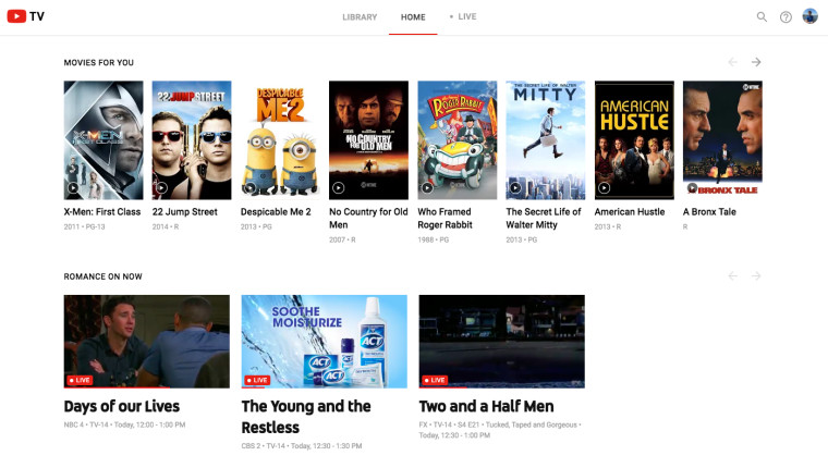 YouTube's live TV service is now available in select markets - Neowin