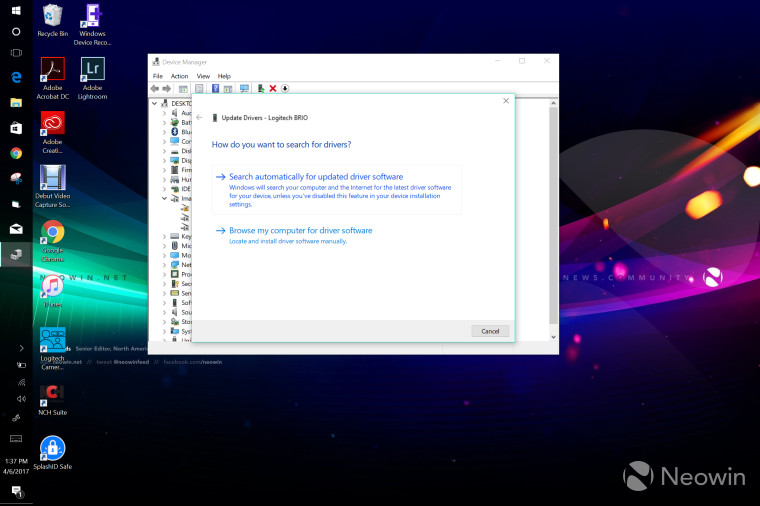 The Windows 10 Creators Update might break Logitech's BRIO webcam, but ...